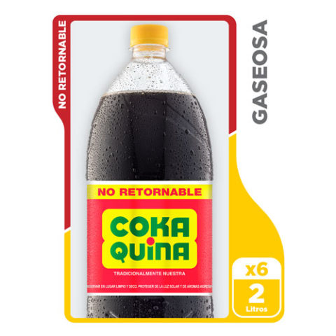 Gaseosa Coka Quina de 2 Litros – Pack de 6 | Grupo Cascada
